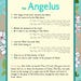 The Angelus- Catholic Prayer Printable. Two Versions Plus BONUS Regina ...