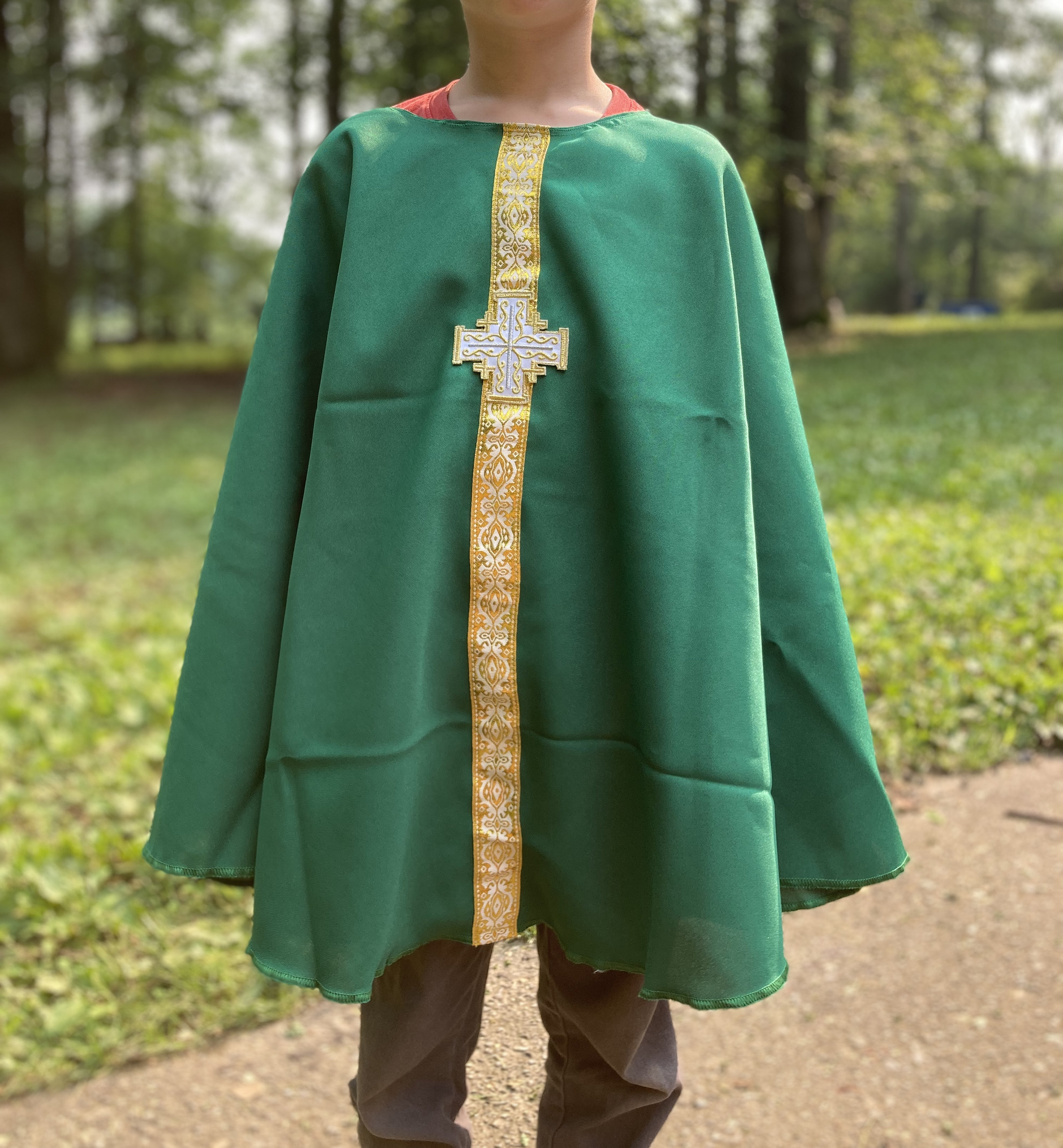 Multiple Colors: Catholic Kids’ Chasuble- Play Priest Vestment ...