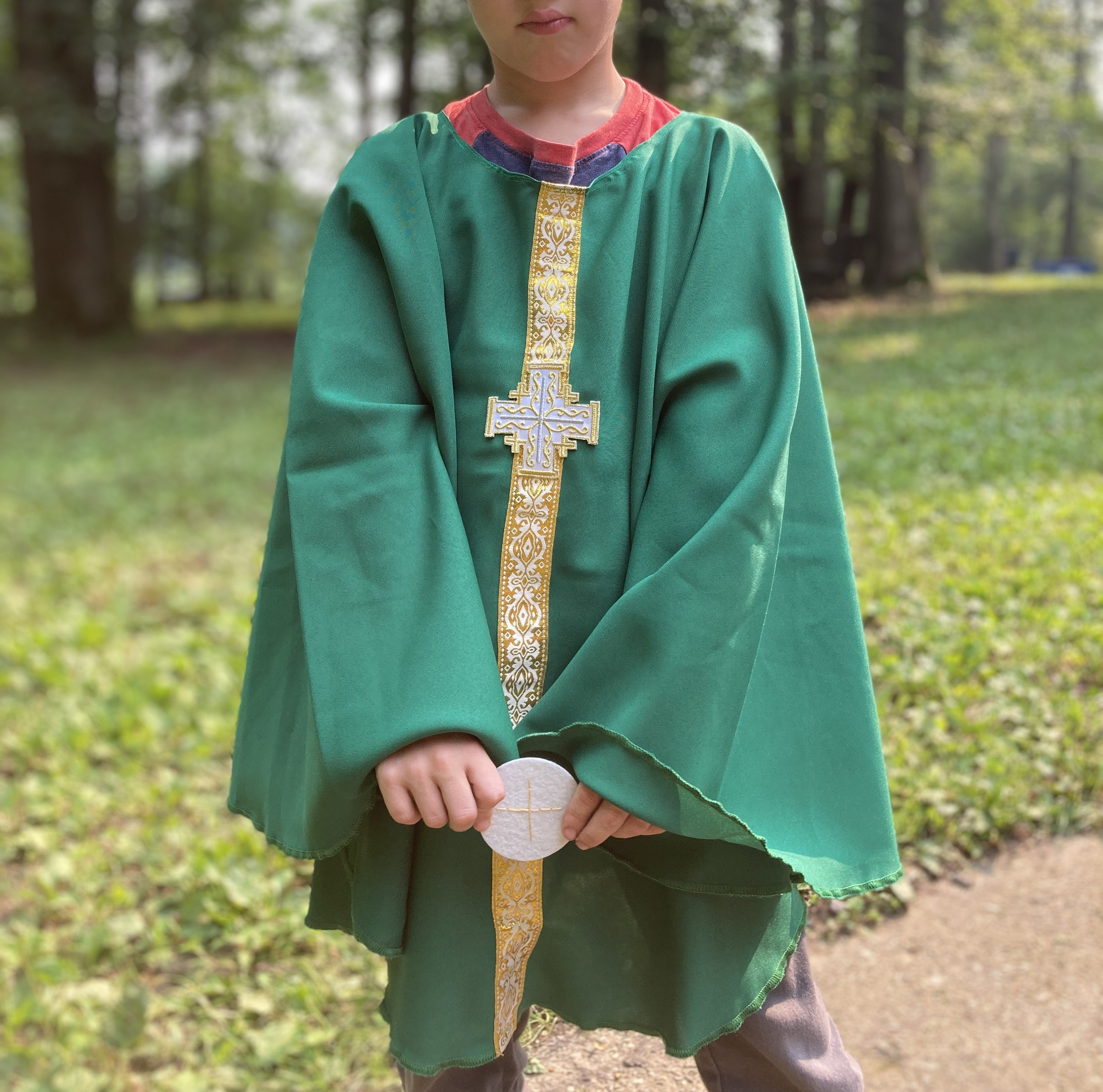 Multiple Colors: Catholic Kids’ Chasuble- Play Priest Vestment ...