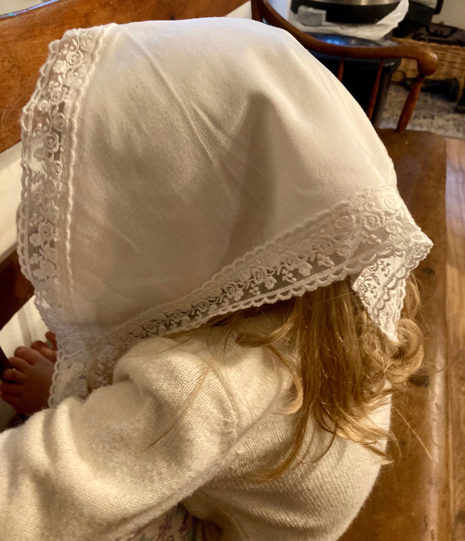 Chapel Veil/mantilla for Little Girls and Toddlers, Catholic Mass ...