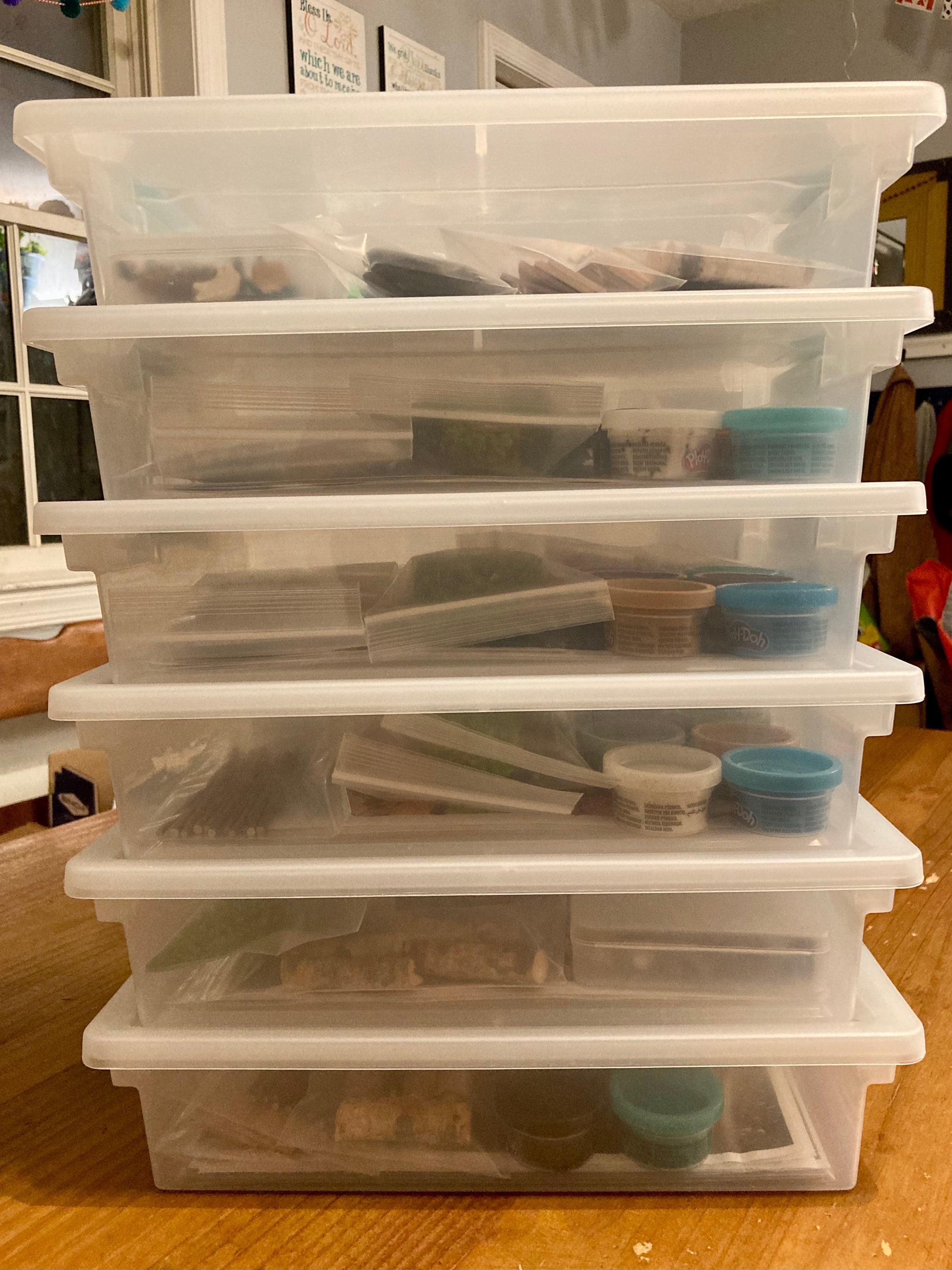 Nativity Story Sensory Play Bin Journey to Bethlehem, Birth of Christ ...