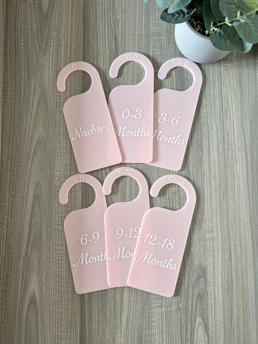 Baby Wardrobe Dividers Baby/newborn Clothing Dividers Baby Shower Gift ...