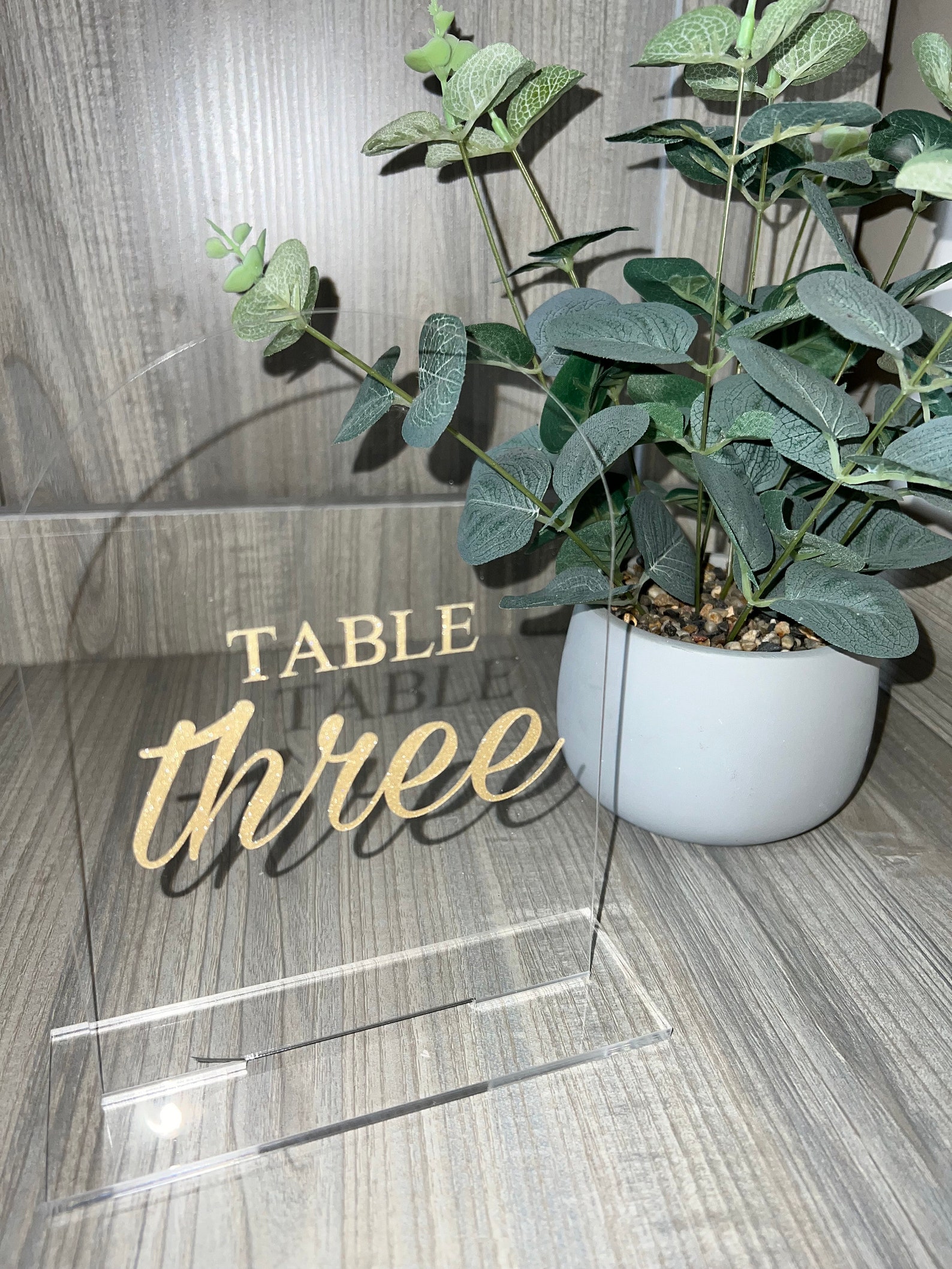 Wedding Arched Table Numbers Table Number Signs Table Names Modern ...