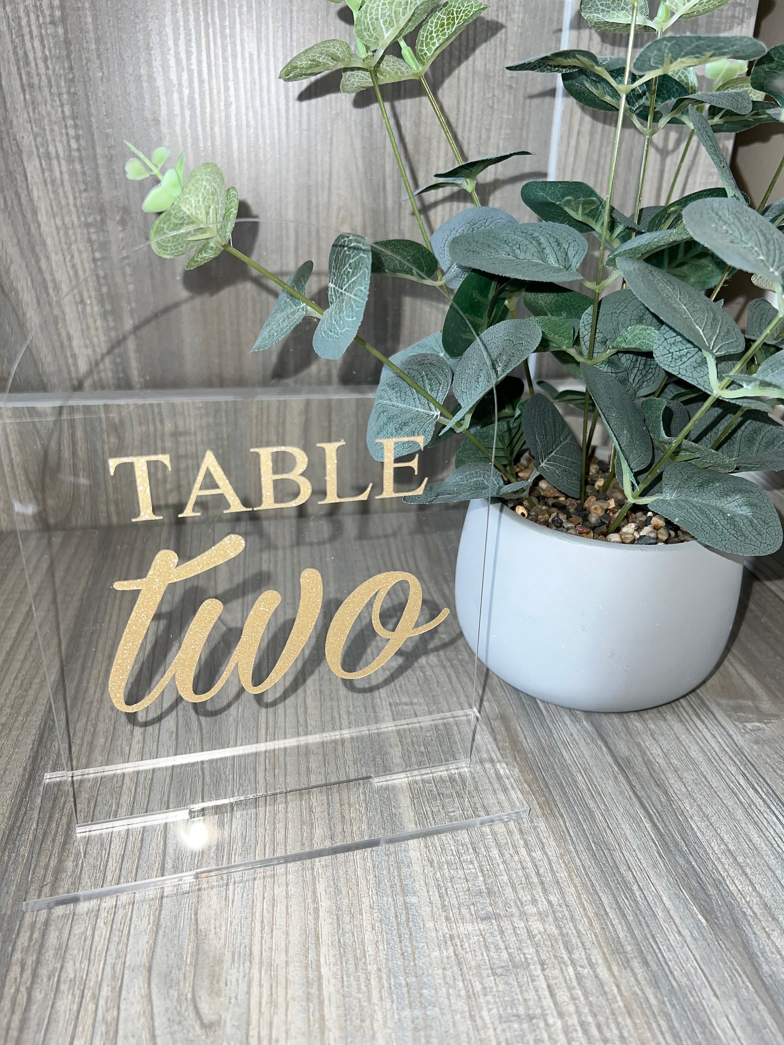 Wedding Arched Table Numbers Table Number Signs Table Names Modern ...