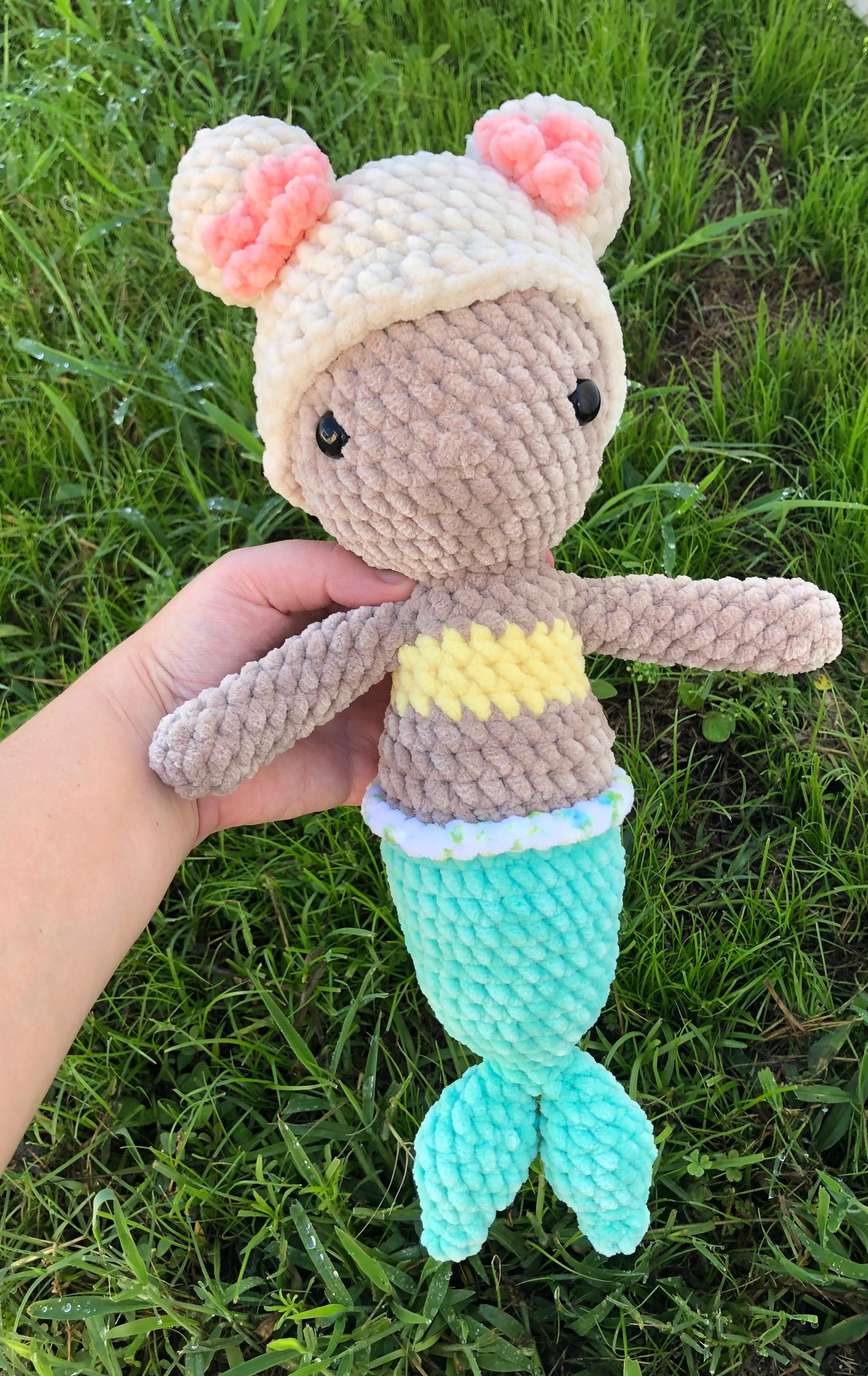Cleo the Crochet Mermaid PATTERN - Etsy