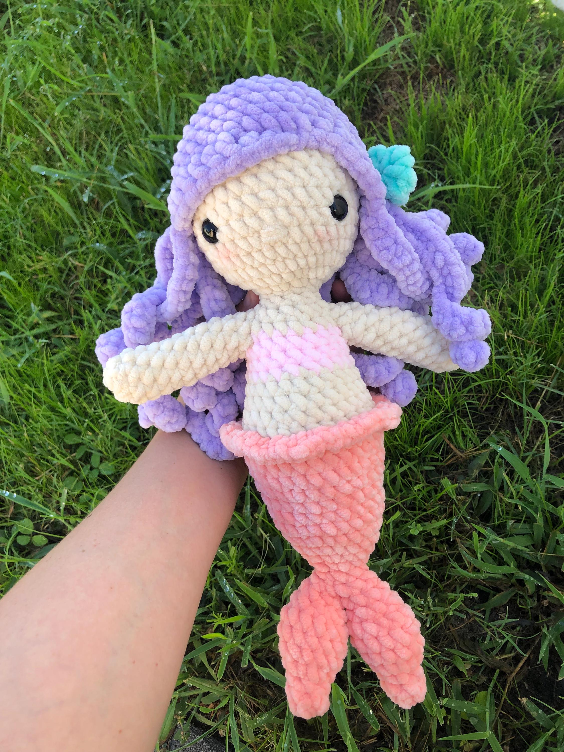 Cleo the Crochet Mermaid PATTERN - Etsy