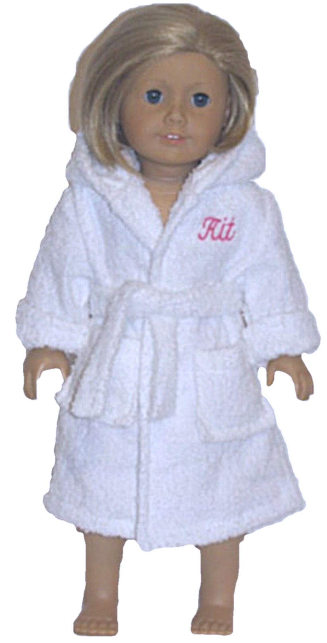 Personalized Doll Bathrobe (18" Dolls) - Etsy