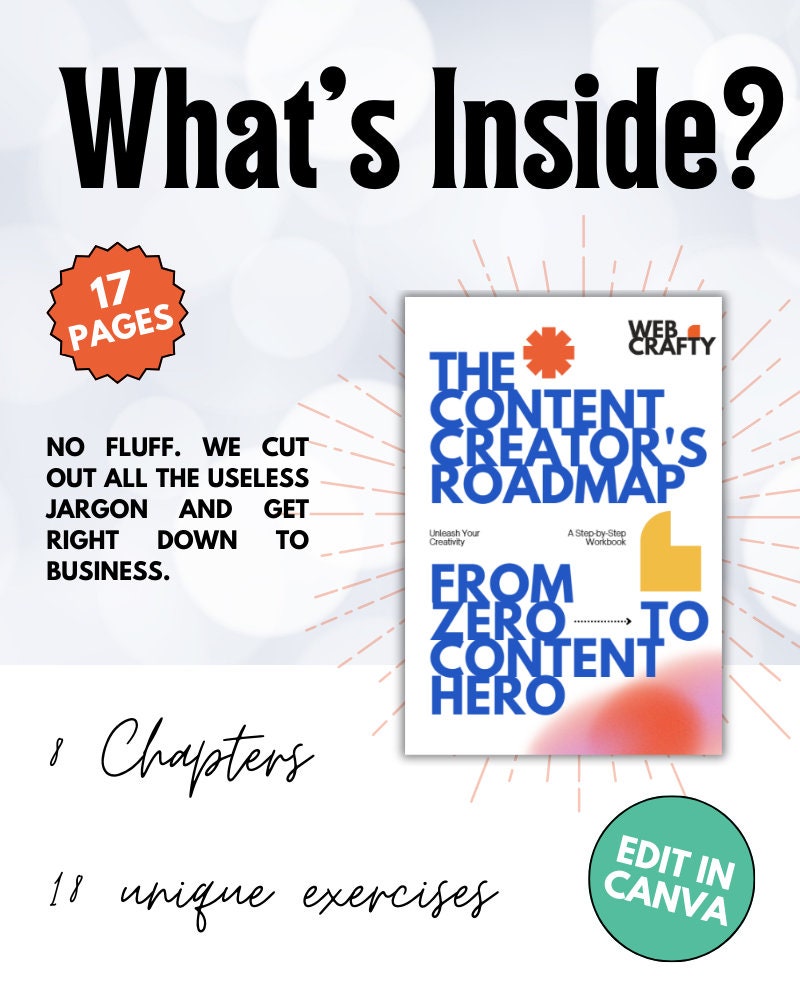 Content Creator's Roadmap Roadmap to Riches Master Resale Rights Done for You Faceless Marketing ...