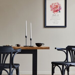 Psalm 71:3 Printable Poster, You Are My Rock and My Fortress, Modern ...