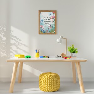 Psalm 107:1 Give Thanks to the Lord, Printable Wall Art, Scripture Wall ...