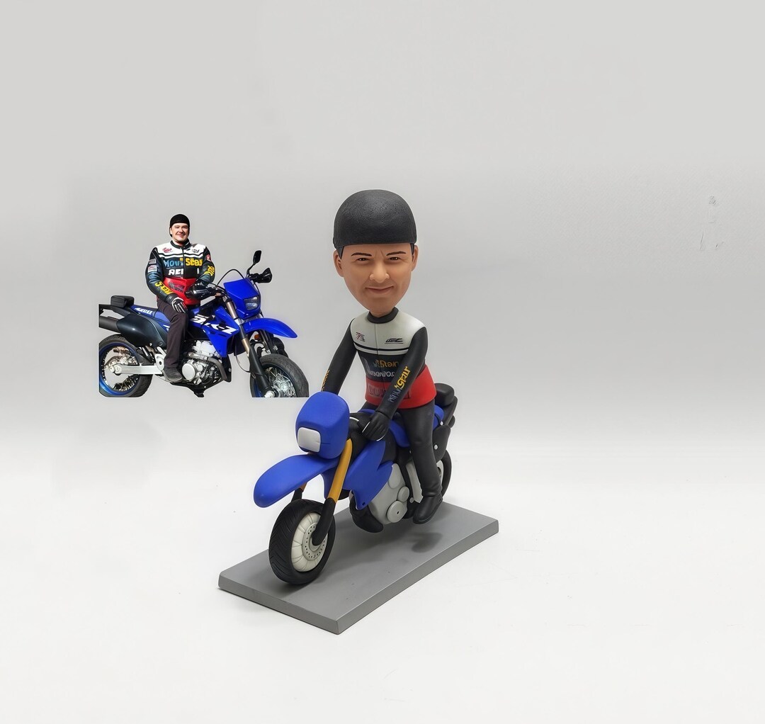 Custom Motorcycle Rider Bobblehead - a Unique Gift, Birthday Gift ...