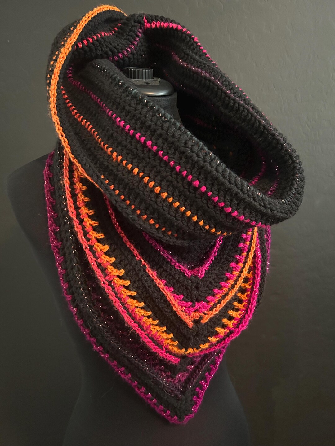 Spooky Season Triangle Cowl - Etsy