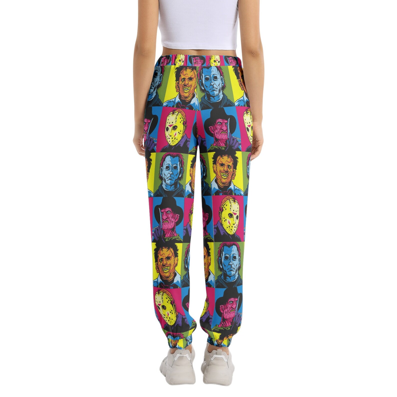 Scary Movie Elastic Waist Tapered Sweatpants regular and Plus Sizes ...