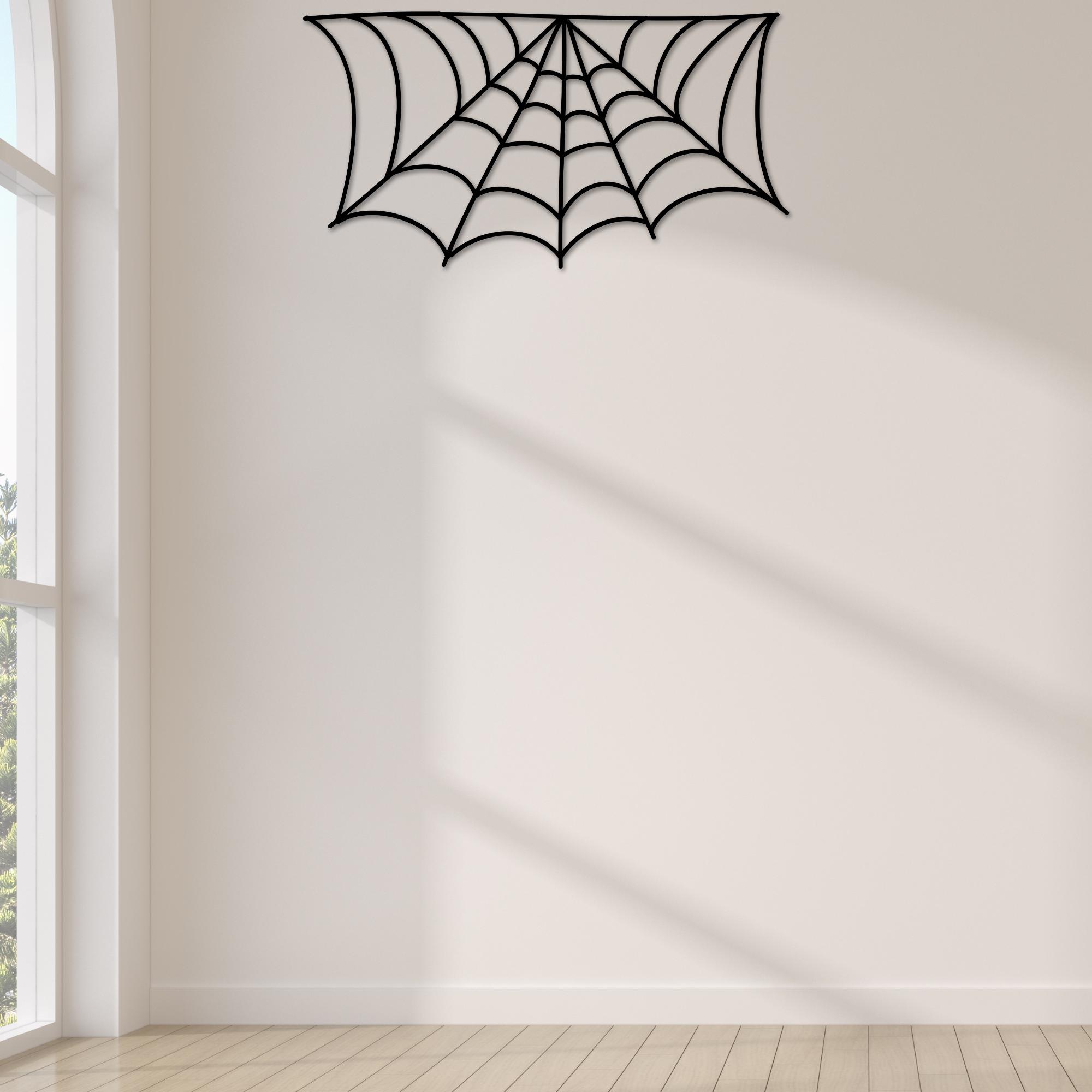 Spider Web Decor, Metal Spider Web, Halloween Decor, Spider Web ...