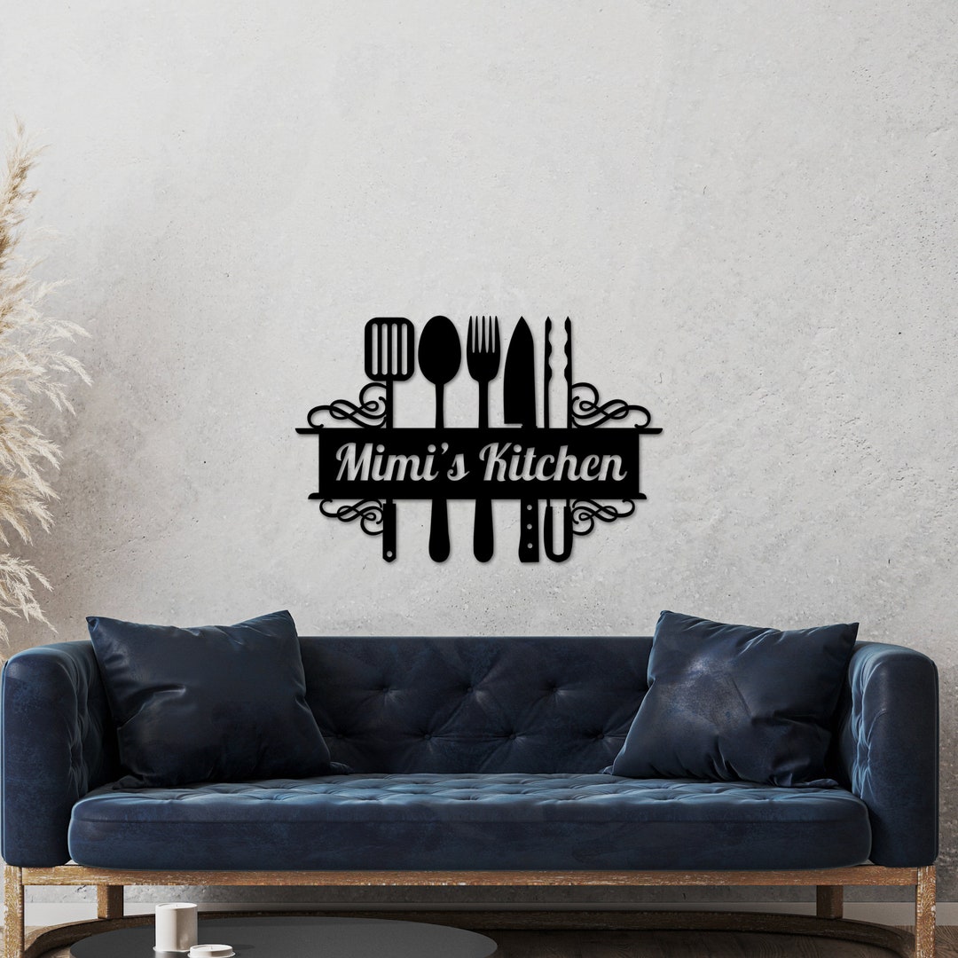 Mimi's Kitchen Sign, Grandmas Kitchen, Kitchen Decor, Kitchen Gifts ...