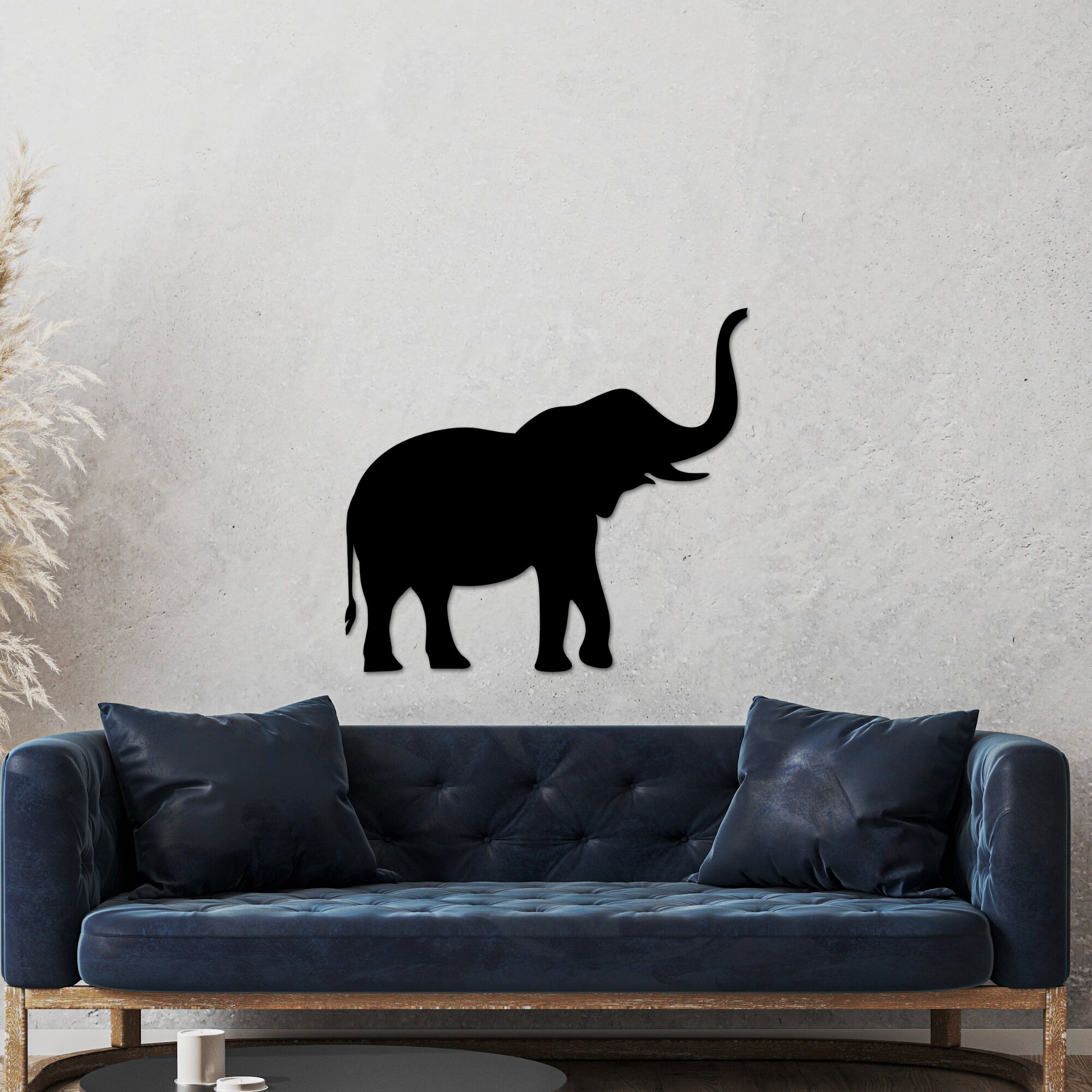 Elephant Metal Sign, Zoo Animal Decor, Kids Room, Animal Lover Sign ...