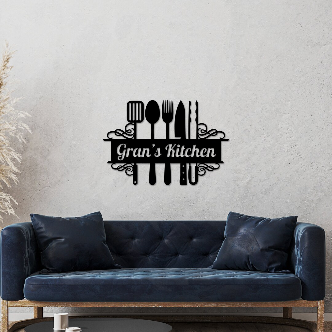 Gran's Kitchen Sign, Grandmas Kitchen, Kitchen Decor, Kitchen Gifts ...