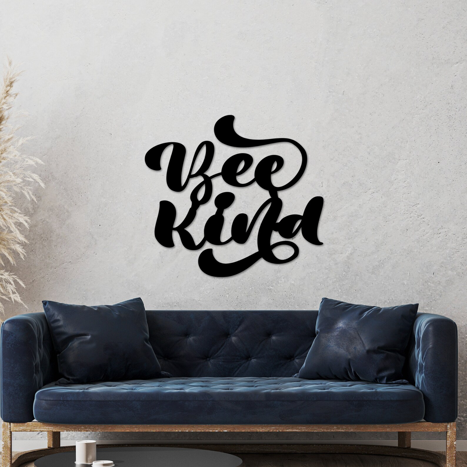 Be Kind Wall Art, Word Art, BEE Kind Home Decor, Living Room, Office ...