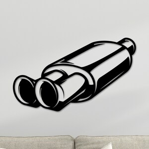 Muffler Decor, Muffler Shop Sign, Mechanic Sign, Car Sign, Garage Sign ...