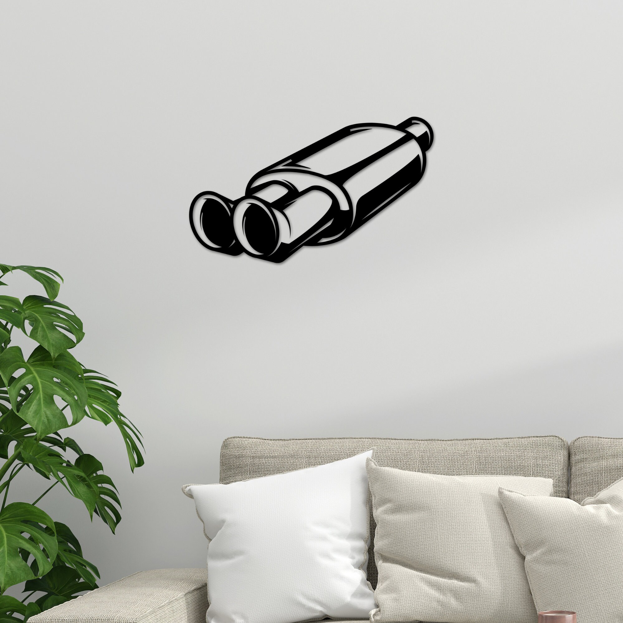 Muffler Decor, Muffler Shop Sign, Mechanic Sign, Car Sign, Garage Sign ...