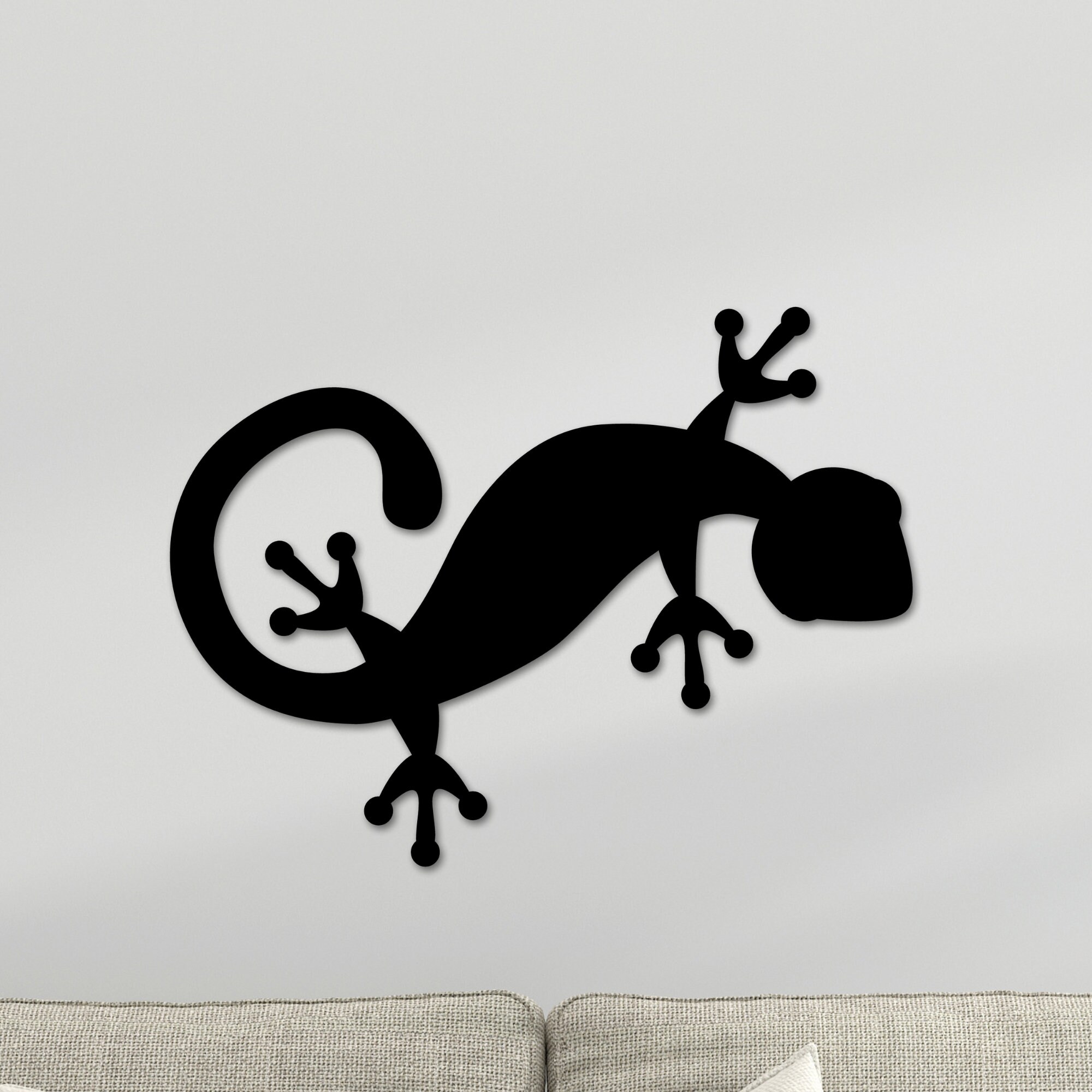 Gecko Metal Decor, Metal Lizard Decor, Lizard Metal Wall Art ...