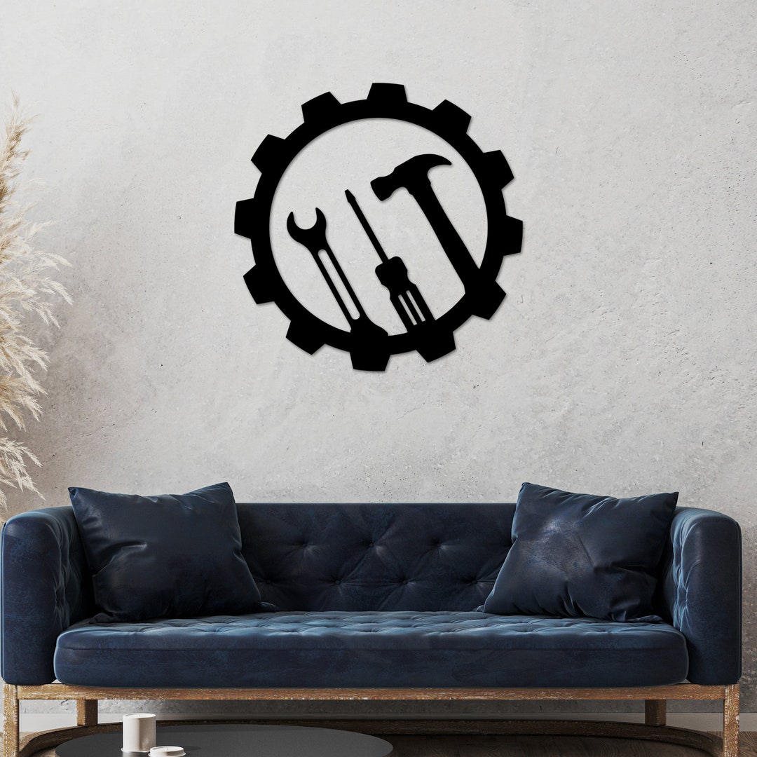 Tools Signs, Garage Sign, Garage Decor, Metal Sign, Fathers Day Gift ...