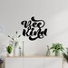 Be Kind Wall Art, Word Art, BEE Kind Home Decor, Living Room, Office ...