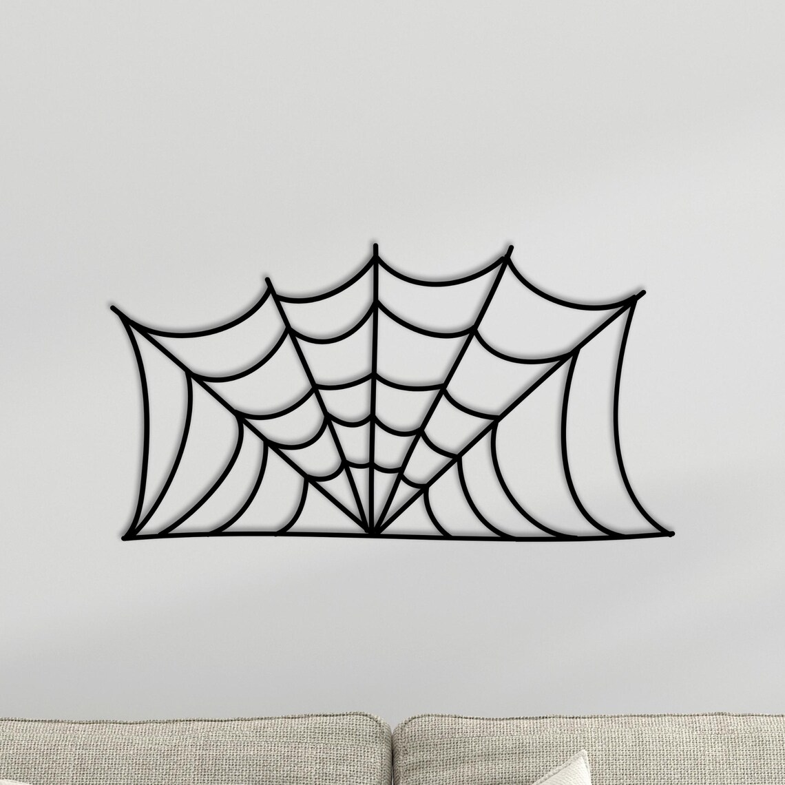 Spider Web Decor, Metal Spider Web, Halloween Decor, Spider Web ...