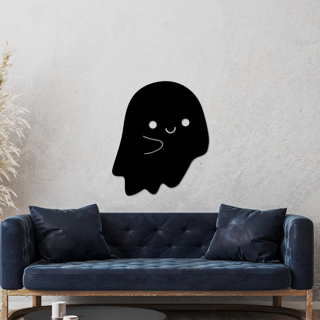 Metal Ghost Decor, Halloween Decor, Cute Ghost Decoration, Halloween ...