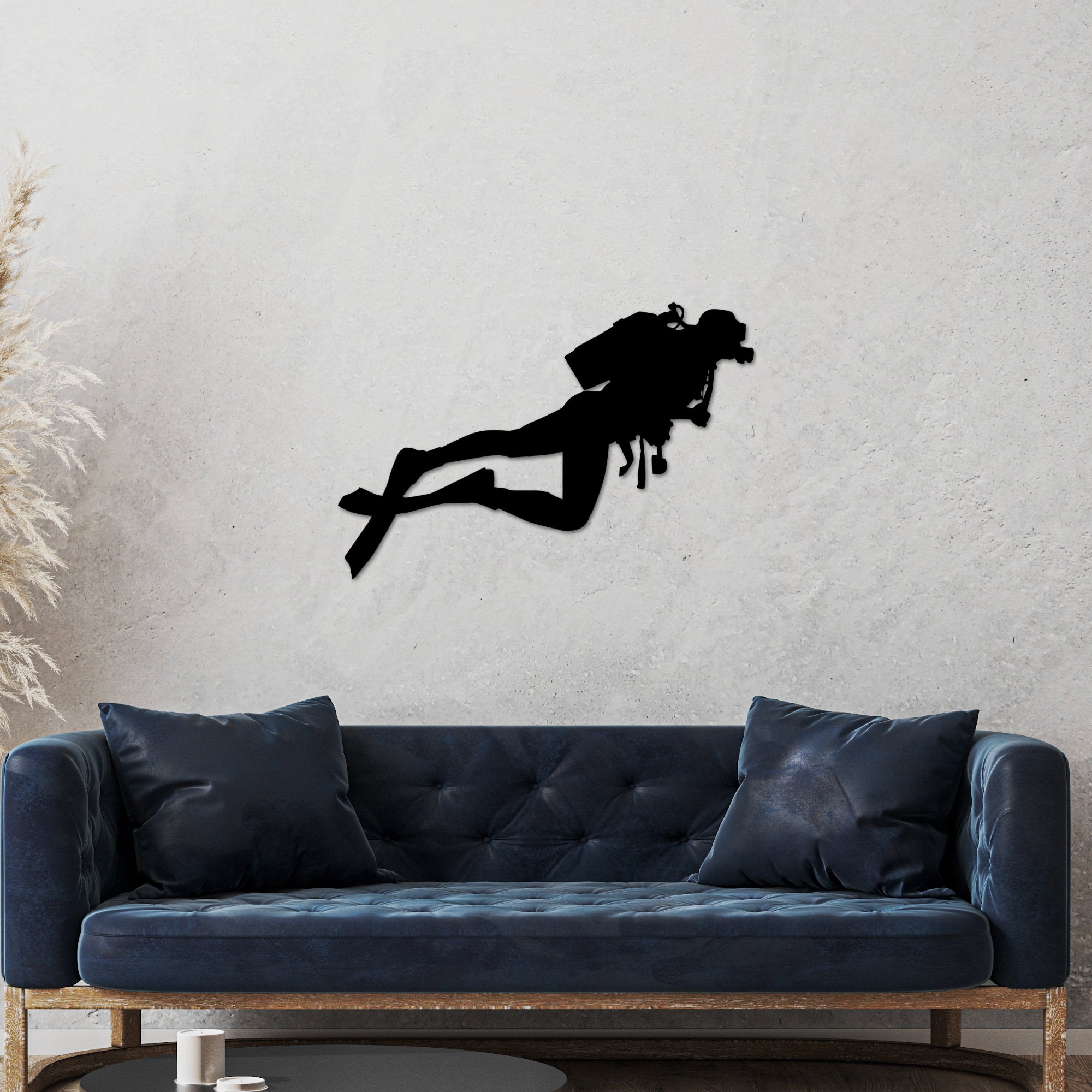 Scuba Diver Sign, Scuba Decor, Scuba Diving Metal Wall Art, Custom ...