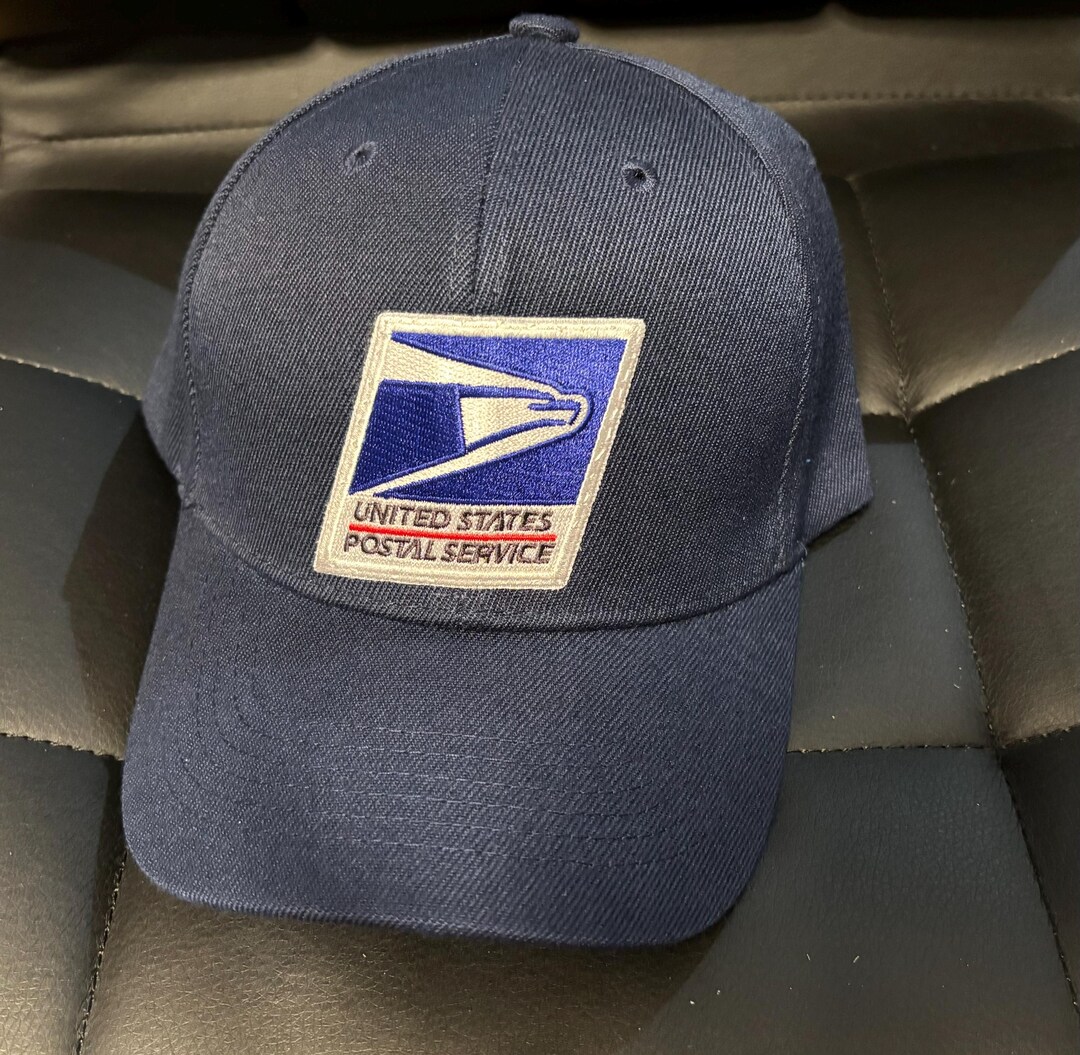 USPS Eagle Logo Embroidered Patch Cap - Etsy