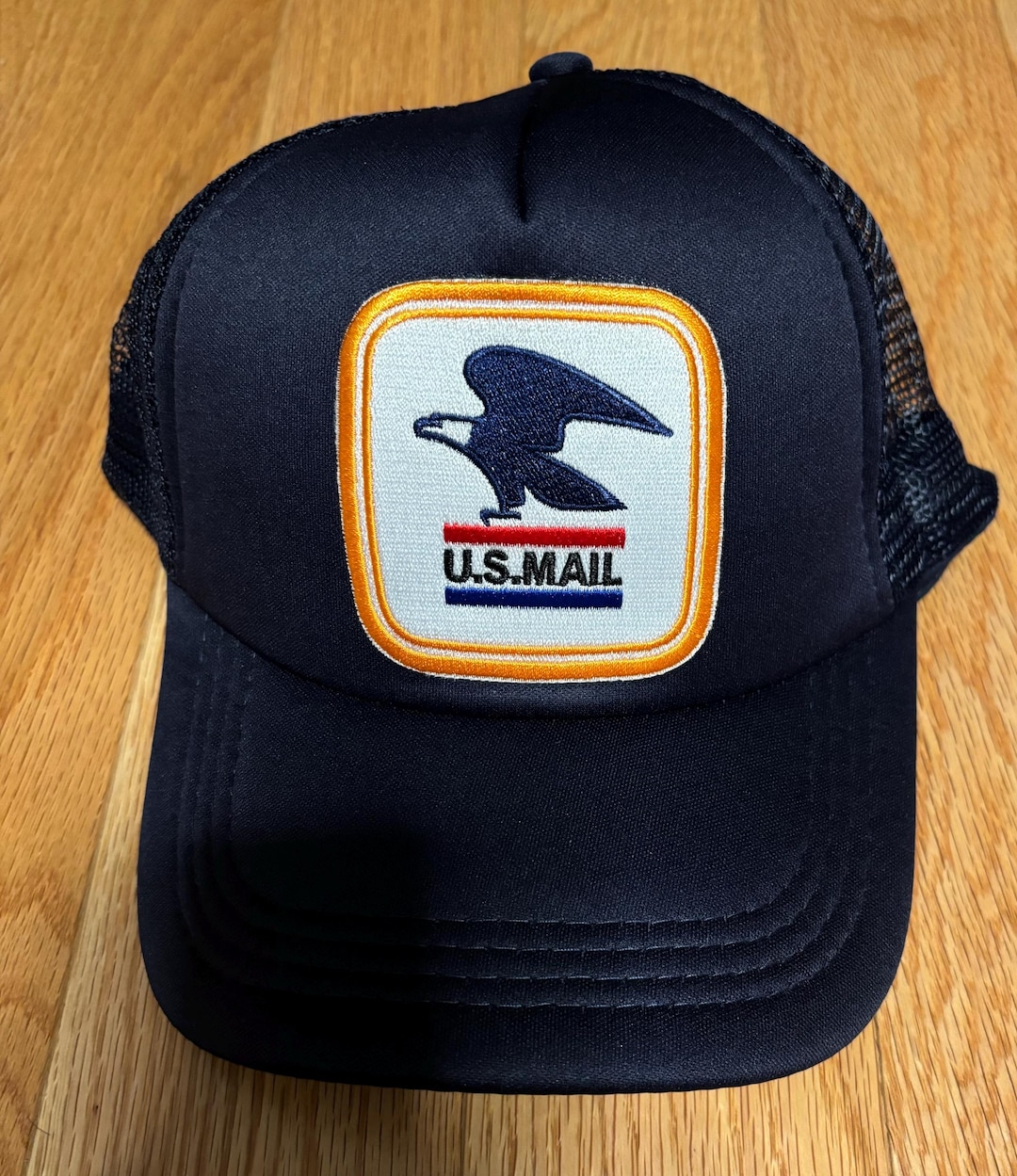 Vintage Usps Logo Mesh Cap. navy - Etsy