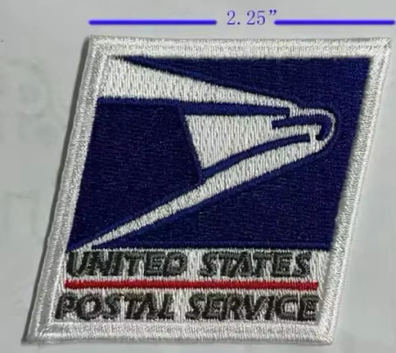 USPS Mail Carrier Eagle Embroidery Patches – CCA & RCA Compatible (set ...