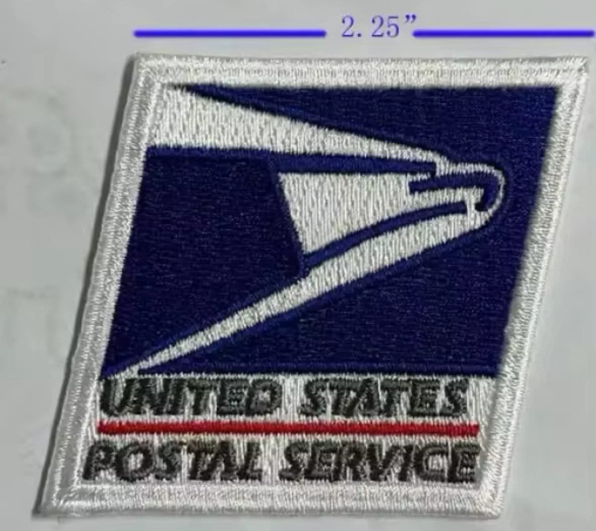 USPS Letter Carrier Embroidery X4 Pcs - Etsy