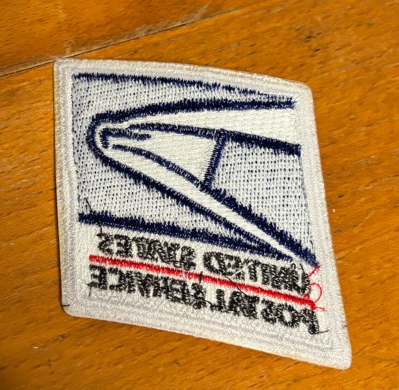 USPS Mail Carrier Eagle Embroidery Patches – CCA & RCA Compatible (set ...