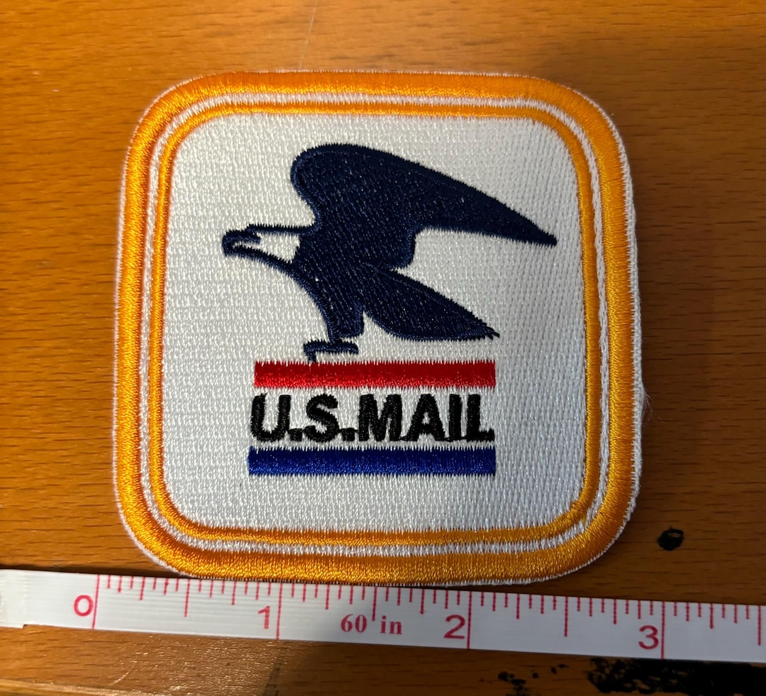 USPS Letter Carrier 1970 Embroidery new - Etsy