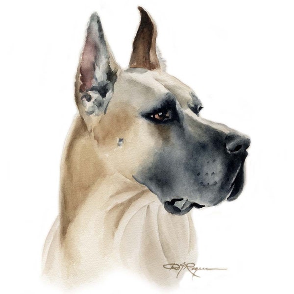 Great Dane Art - Etsy