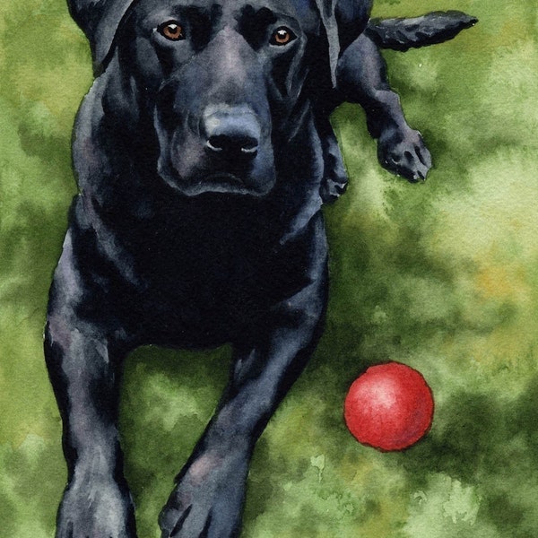 Black Lab Art - Etsy
