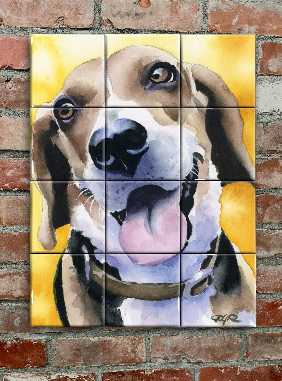Beagle Ceramic Tile Mosaic - Beagle Decorative Tile Mosaic Backsplash ...