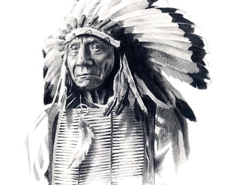 Chief Red Cloud - Etsy