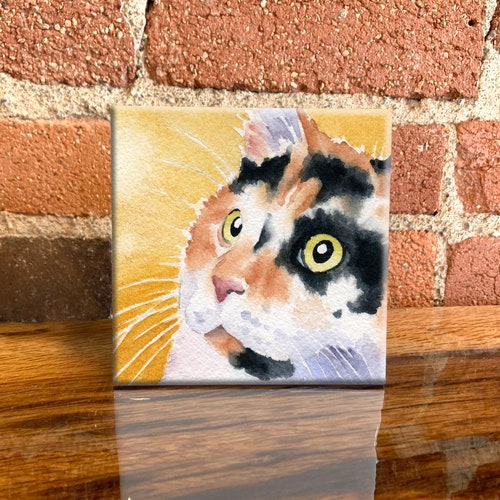 Tuxedo Cat Ceramic Tile Cat Decorative Tile Cat Lover Gift - Etsy