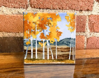 Tree Ceramic Tile | Etsy