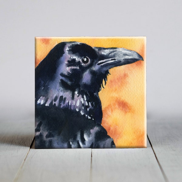 Raven Tile - Etsy