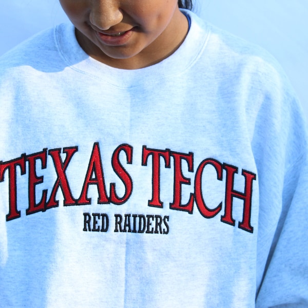 Texas Tech Embroidery - Etsy
