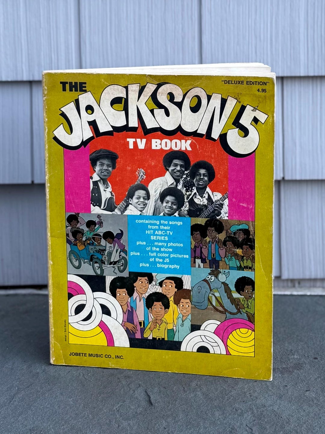 Vintage the Jackson 5 TV Book Deluxe Edition - Etsy