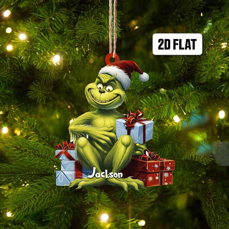 Wooden Grinch - Etsy