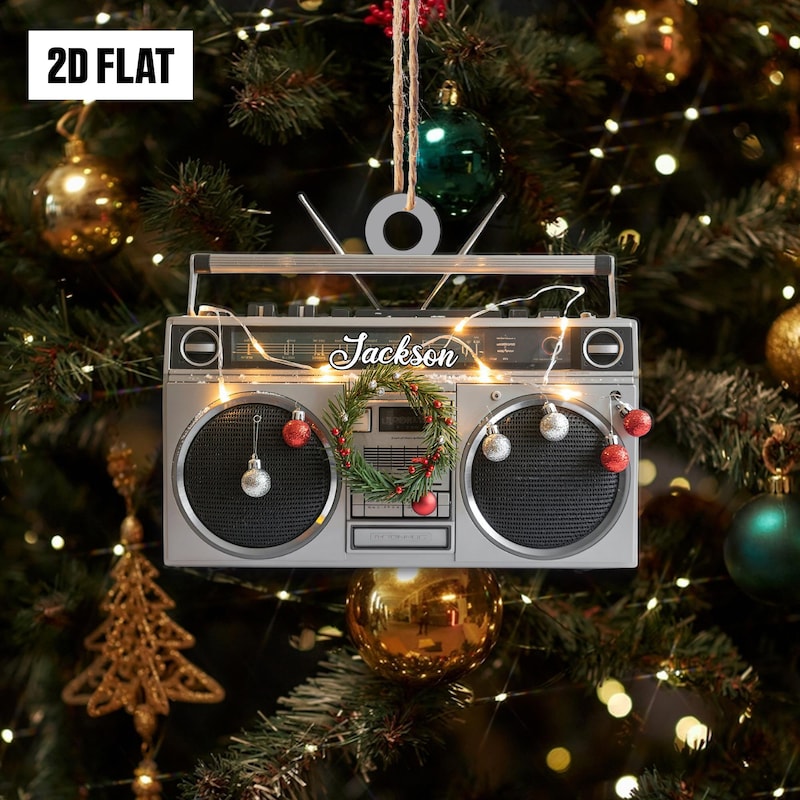 Christmas Ornament Stereo - Etsy