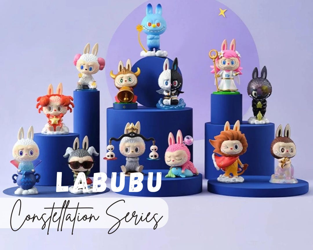 Labubu Pop Mart Popmart Monster Mystery Box Blindbox Popmart Blind Box ...