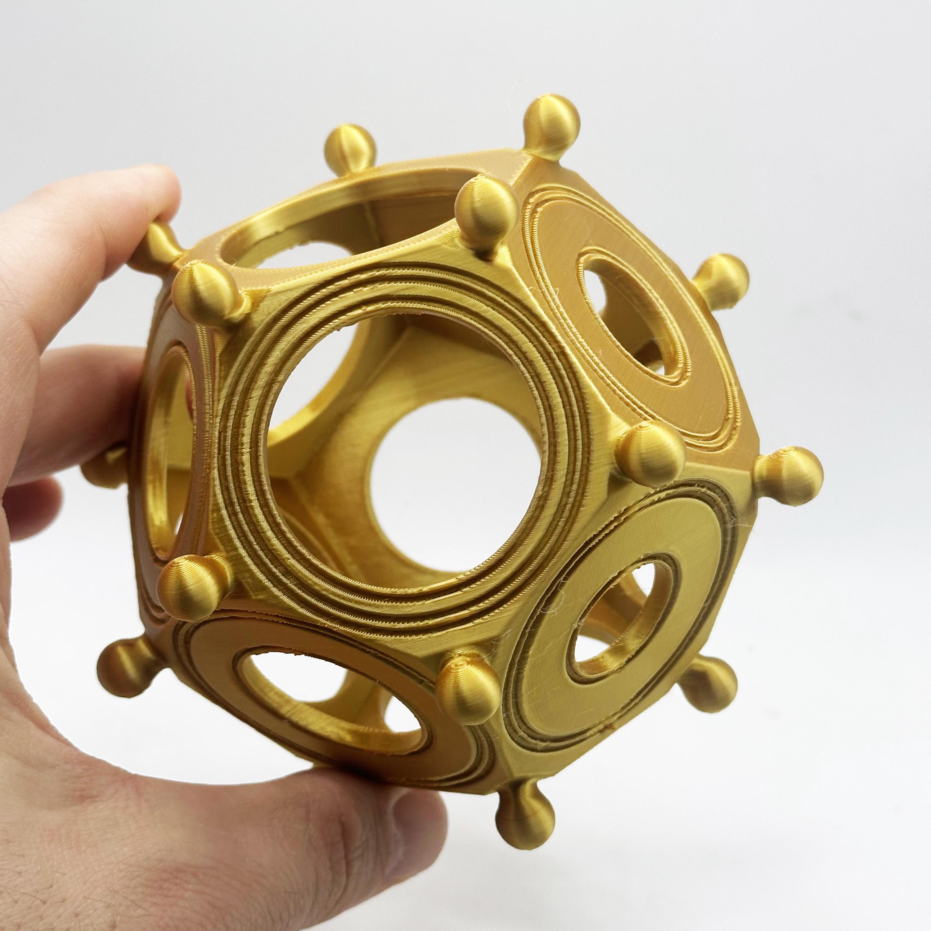 3D Printed Ancient Roman Dodecahedron | Historical Inspired | Gifts for ...
