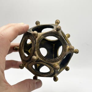3D Printed Ancient Roman Dodecahedron | Historical Inspired | Gifts for ...
